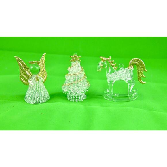 Fingerhut | Holiday | Joys Of The Season Crystal Ornerments Tree Horse ...